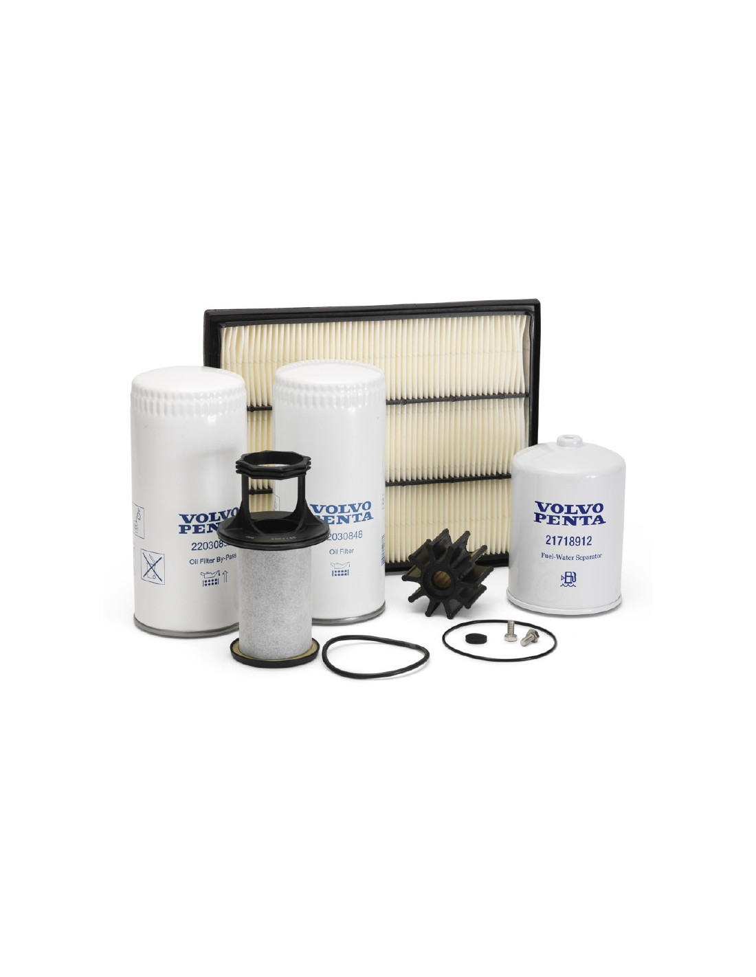 Kit de mantenimiento Volvo Penta para motores diesel D4-D6 A-F (-MY2019 ...